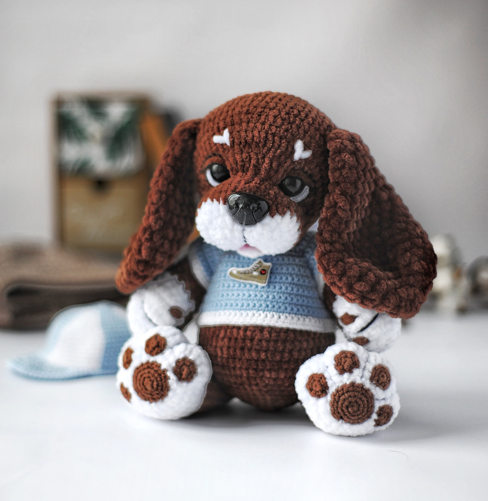 Crochet Dog Pattern Plush Dog Toy Amigurumi Dog Pattern - Etsy