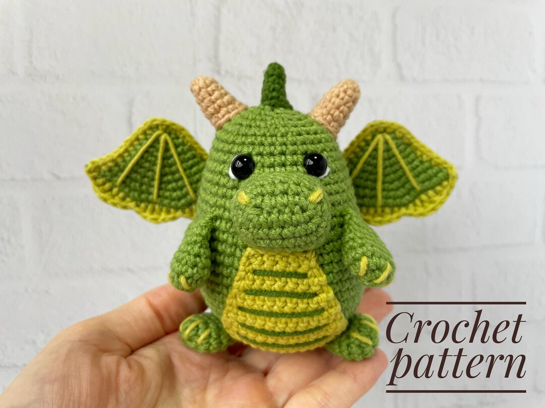 Dragon Amigurumi Pattern, Car Accessories Dragon, Rear View Mirror ...