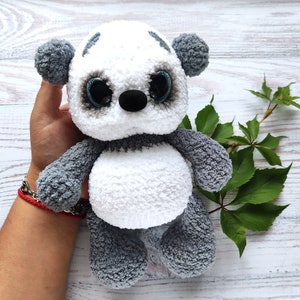 Baby Panda Crochet Pattern. Cute Amigurumi Animal PDF Tutorial Download ...