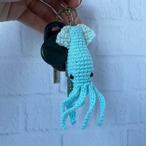 Squid Plush Keychain Pattern - Etsy