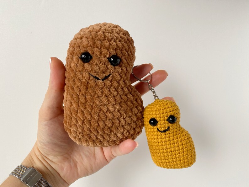 Chicken Nugget Crochet Pattern - Etsy