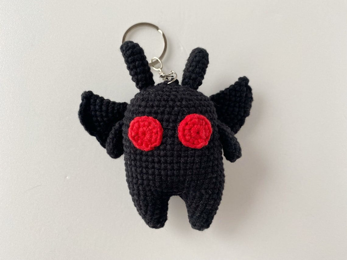 Moth Crochet Pattern Crochet Keychain Pattern Cute Car | Etsy
