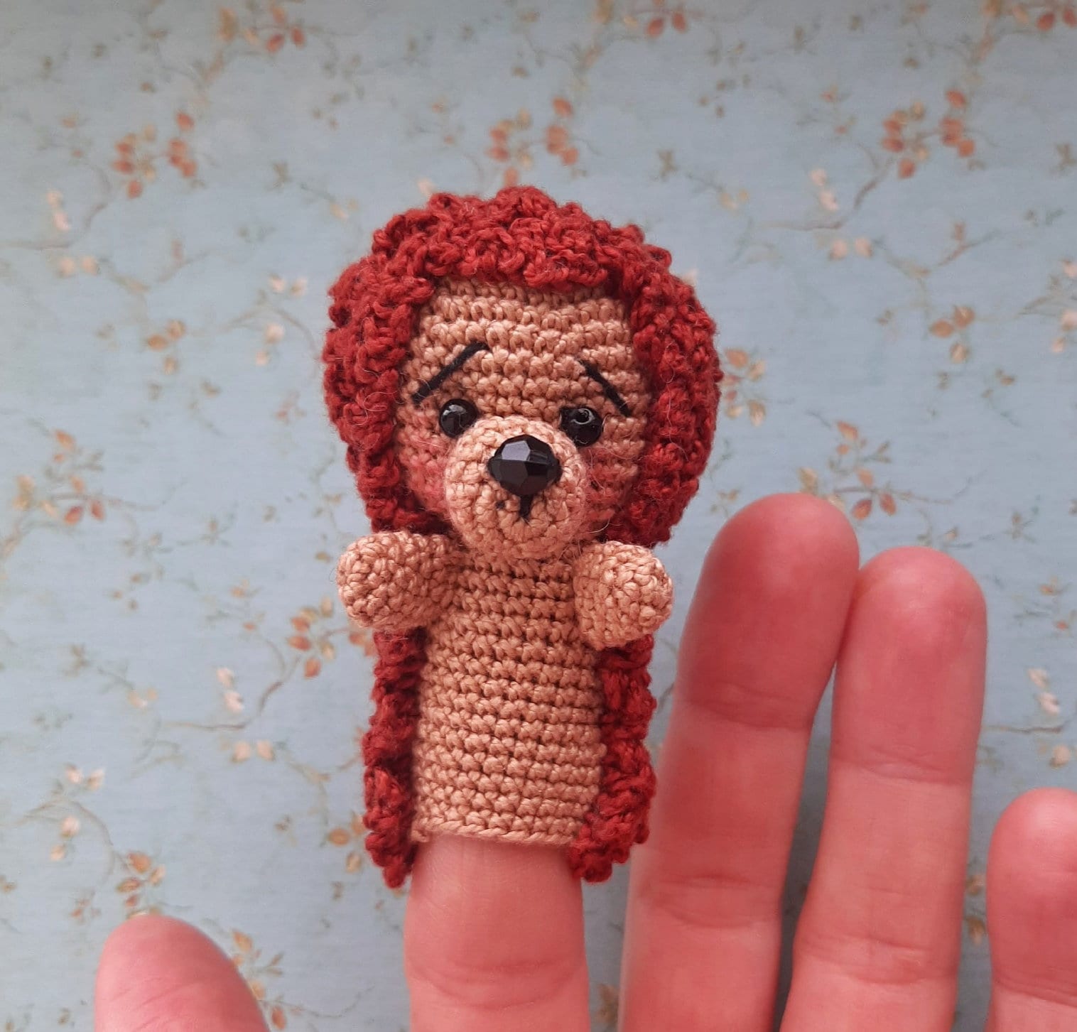 Crochet Pattern Finger Puppets Set domestic and Wild - Etsy