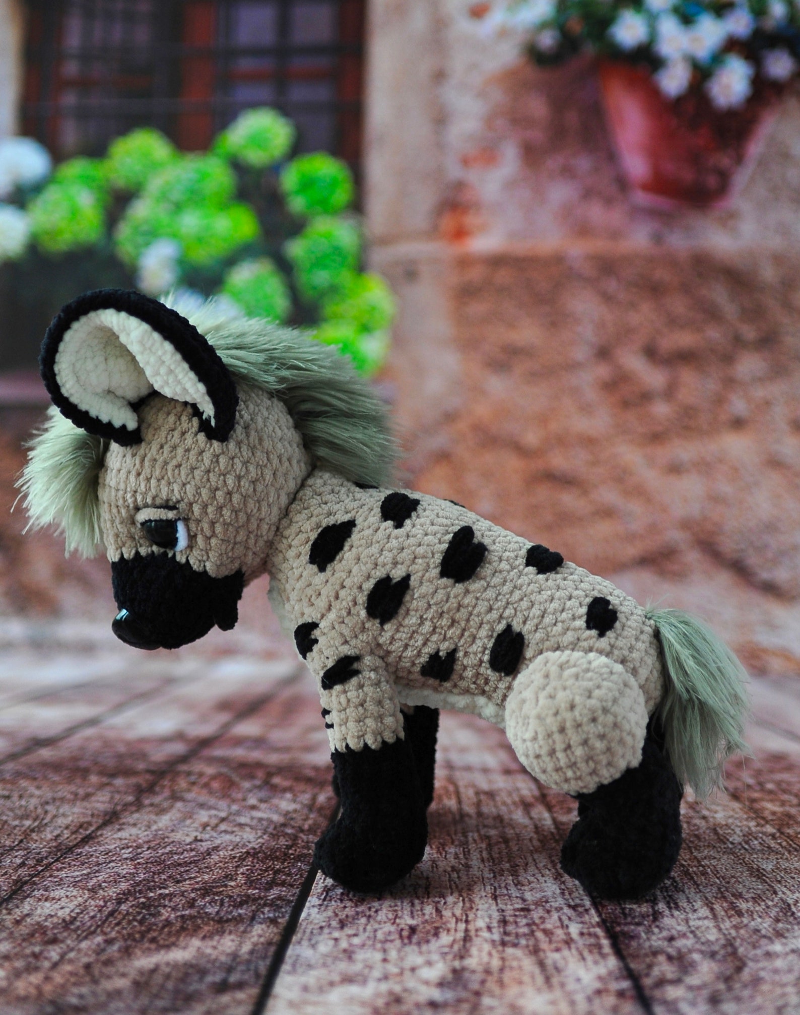 Hyena Crochet Pattern, Hyena Plush, Crochet Animals, Amigurumi Pattern ...