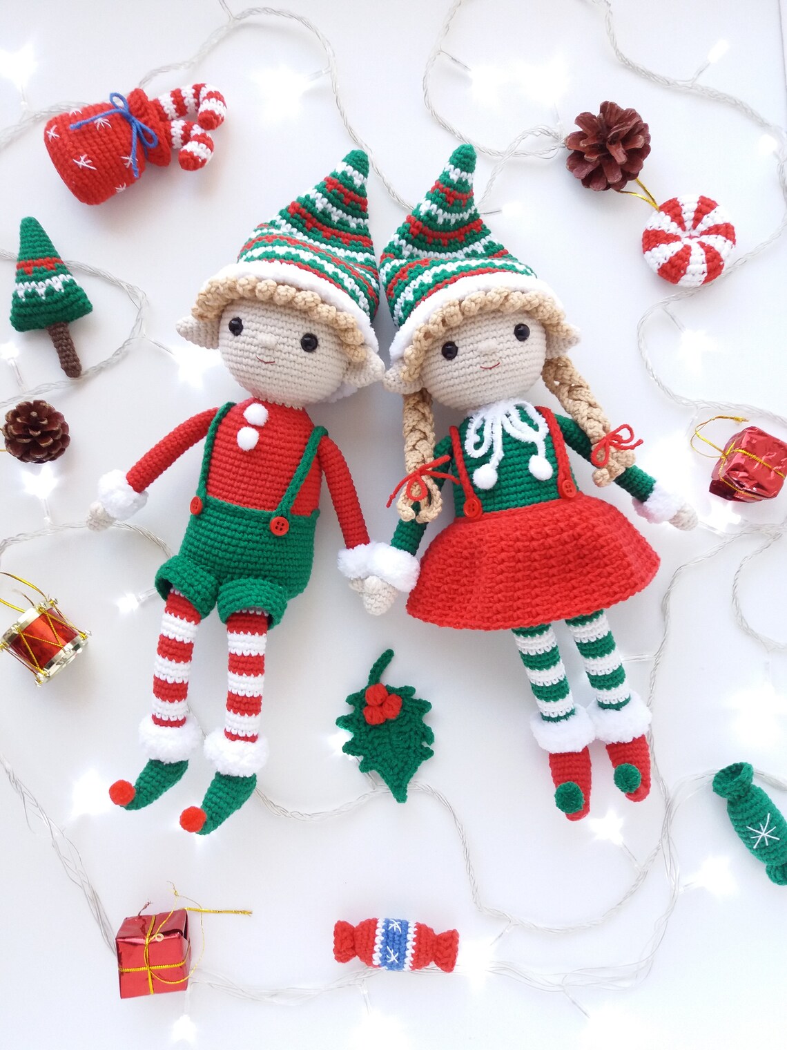 Christmas Elves Crochet Pattern Christmas Elf Crochet - Etsy