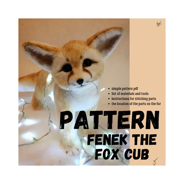 Fox Sewing Pattern - Etsy