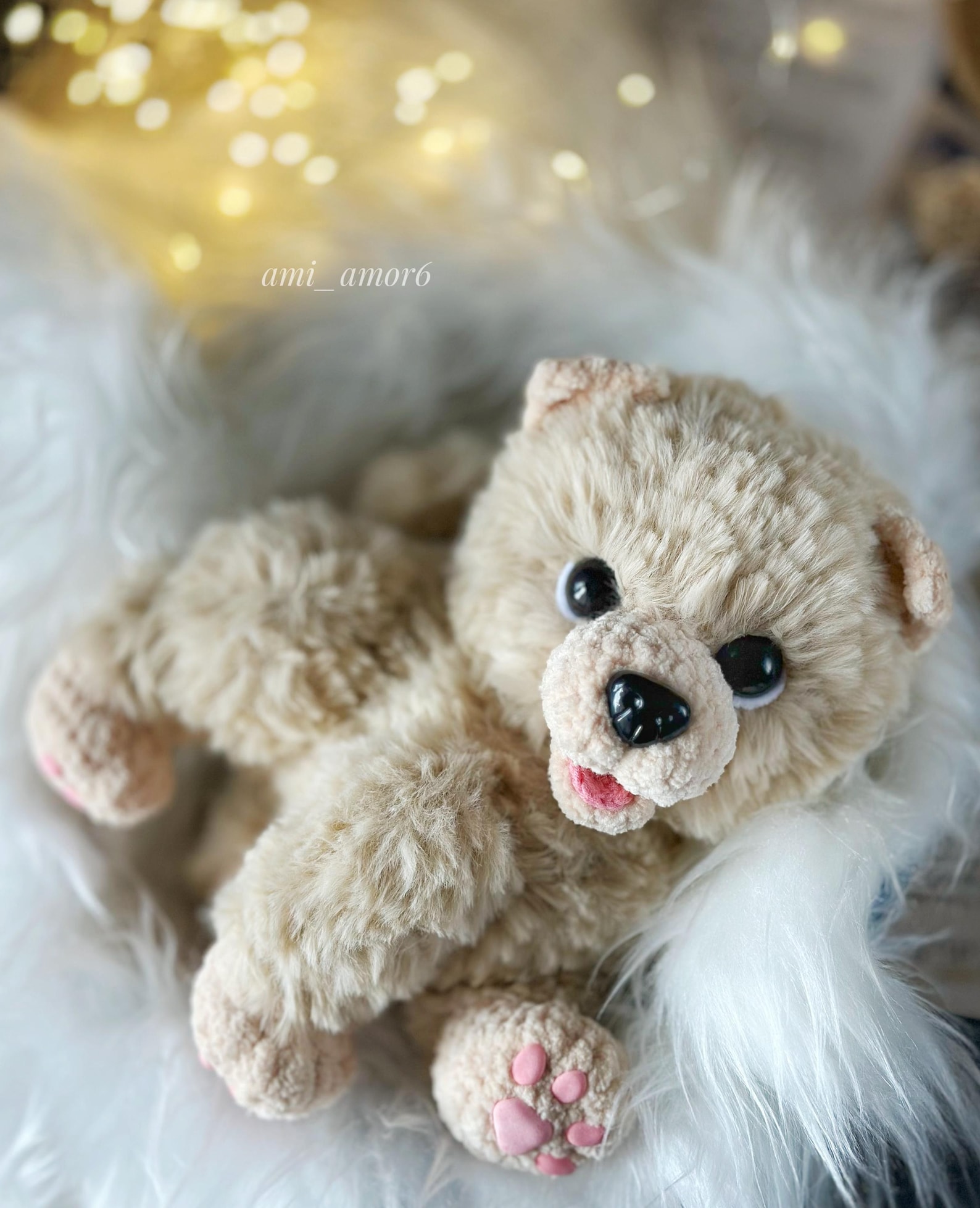 Pomeranian Spitz Crochet Pattern, Crochet Dog Pattern, Amigurumi ...
