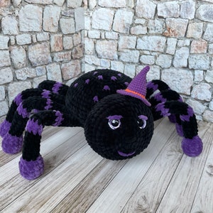 Spider Crochet Pattern, Halloween Crochet Pattern - Etsy