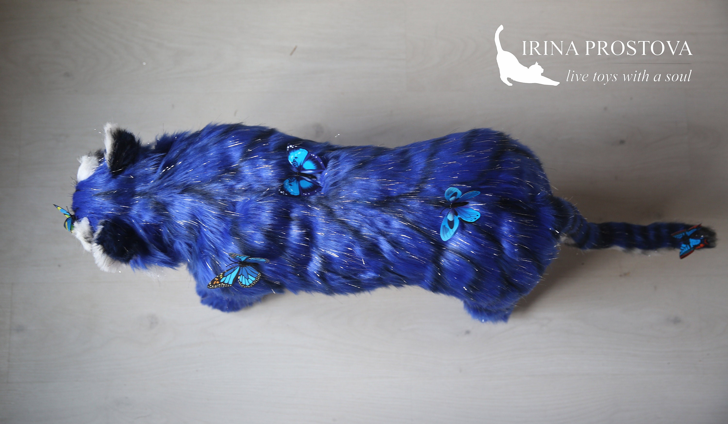 Sewing Pattern for a Realistic Faux Fur Tiger. Realistic Animals PDF ...