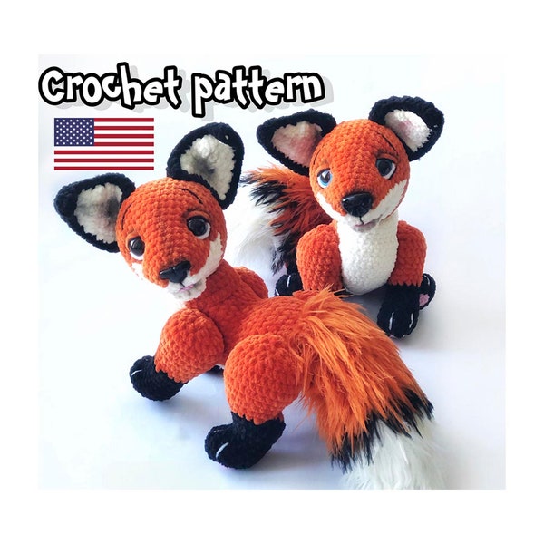 Fox Stuffed Animal - Etsy