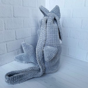 Shark Backpack Crochet Pattern, Crochet Kids Backpack - Etsy