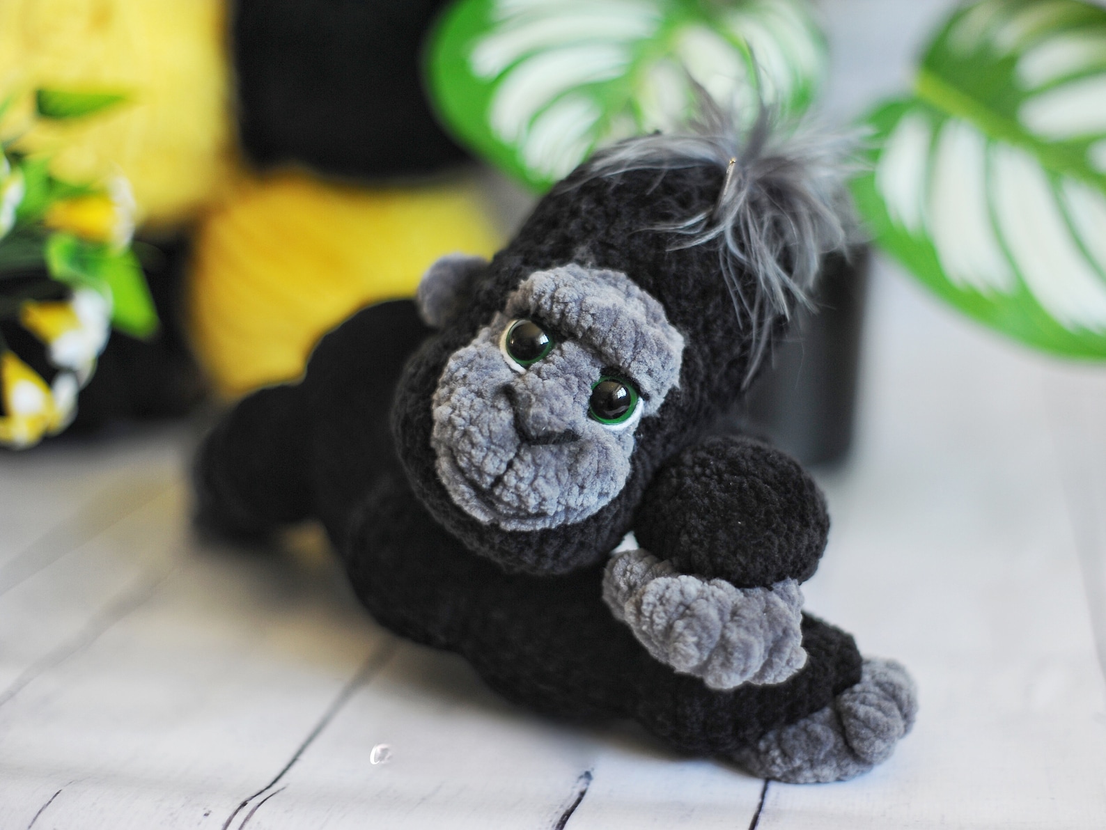 Crochet Gorilla Monkey Crochet Pattern Baby Gorilla Pattern - Etsy