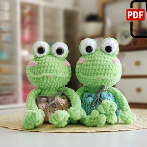Crochet Pattern Frog / Frog Toy Pattern / Amigurumi PDF / Instant ...