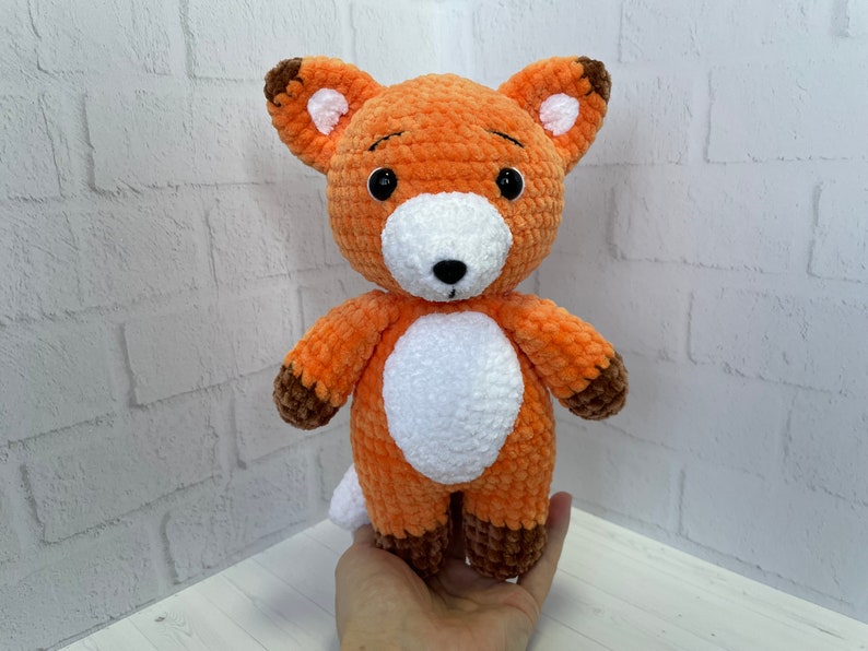 Amigurumi Animals Plush Pattern Fox Plush Patter Crochet - Etsy