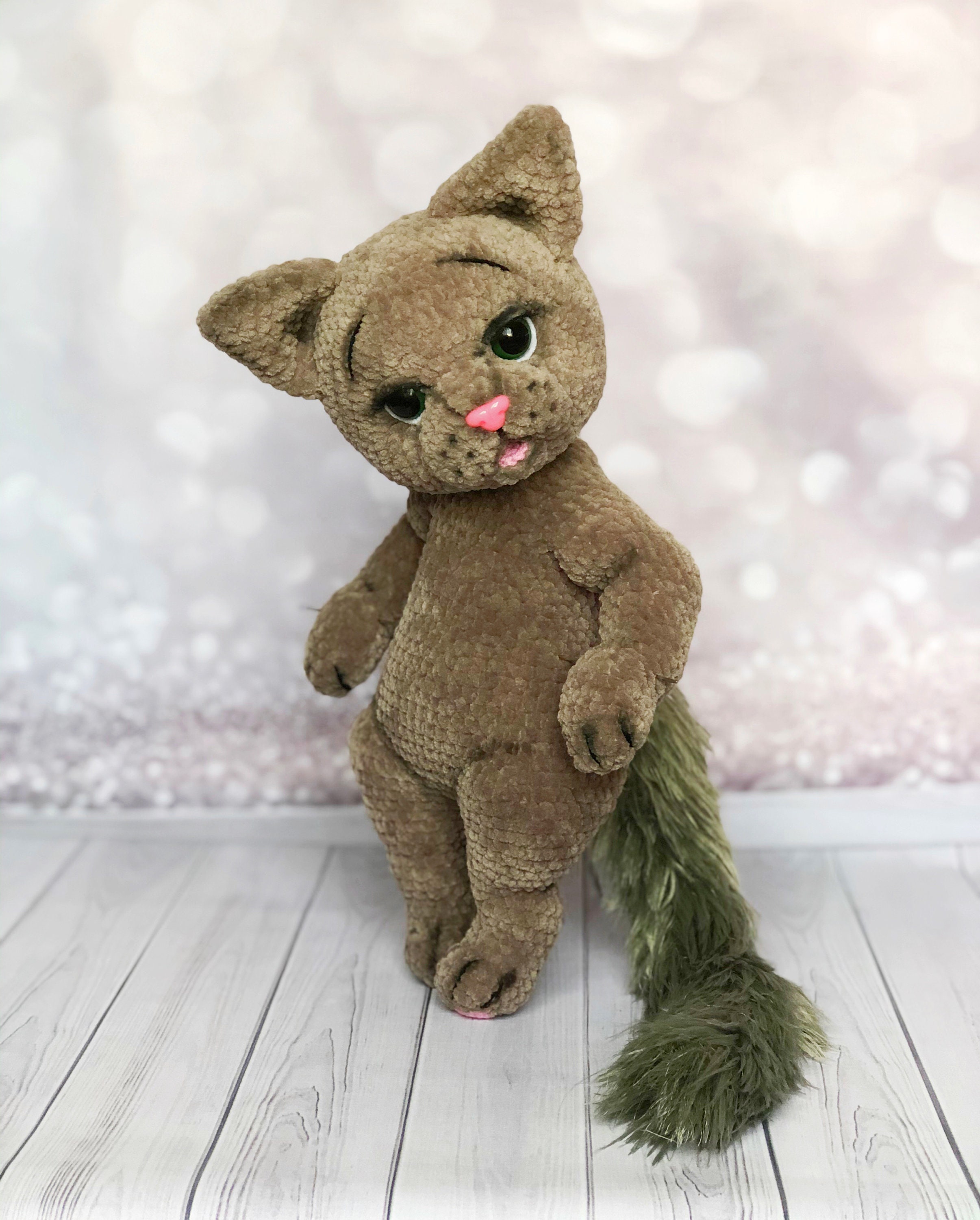 Crochet Cat Pattern Cat Stuffed Animal Amigurumi Pattern - Etsy