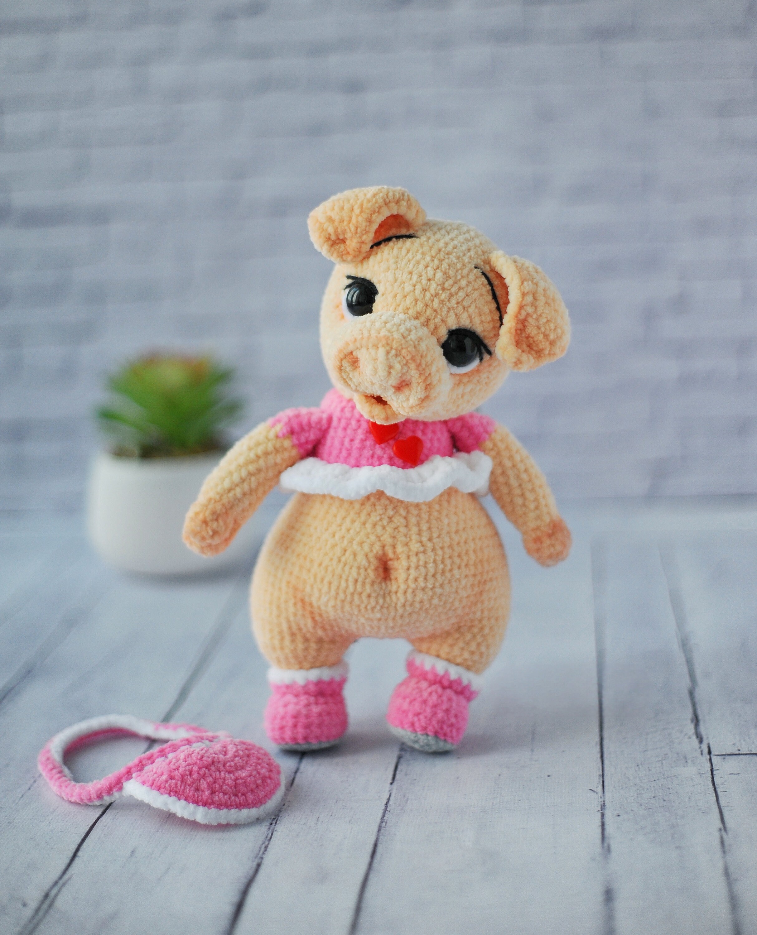 Crochet Pig Pattern Crochet Pig Plus Amigurumi Pig Crochet - Etsy