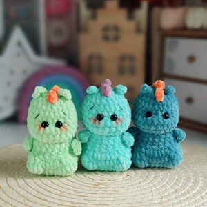 Crochet Pattern Dragon, Amigurumi PDF, Instant Download Crochet Animals ...