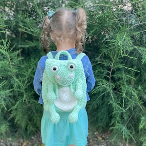 Kids Backpack's Patterns, Set of 4 Crochet Plush Backpack Patterns - Etsy