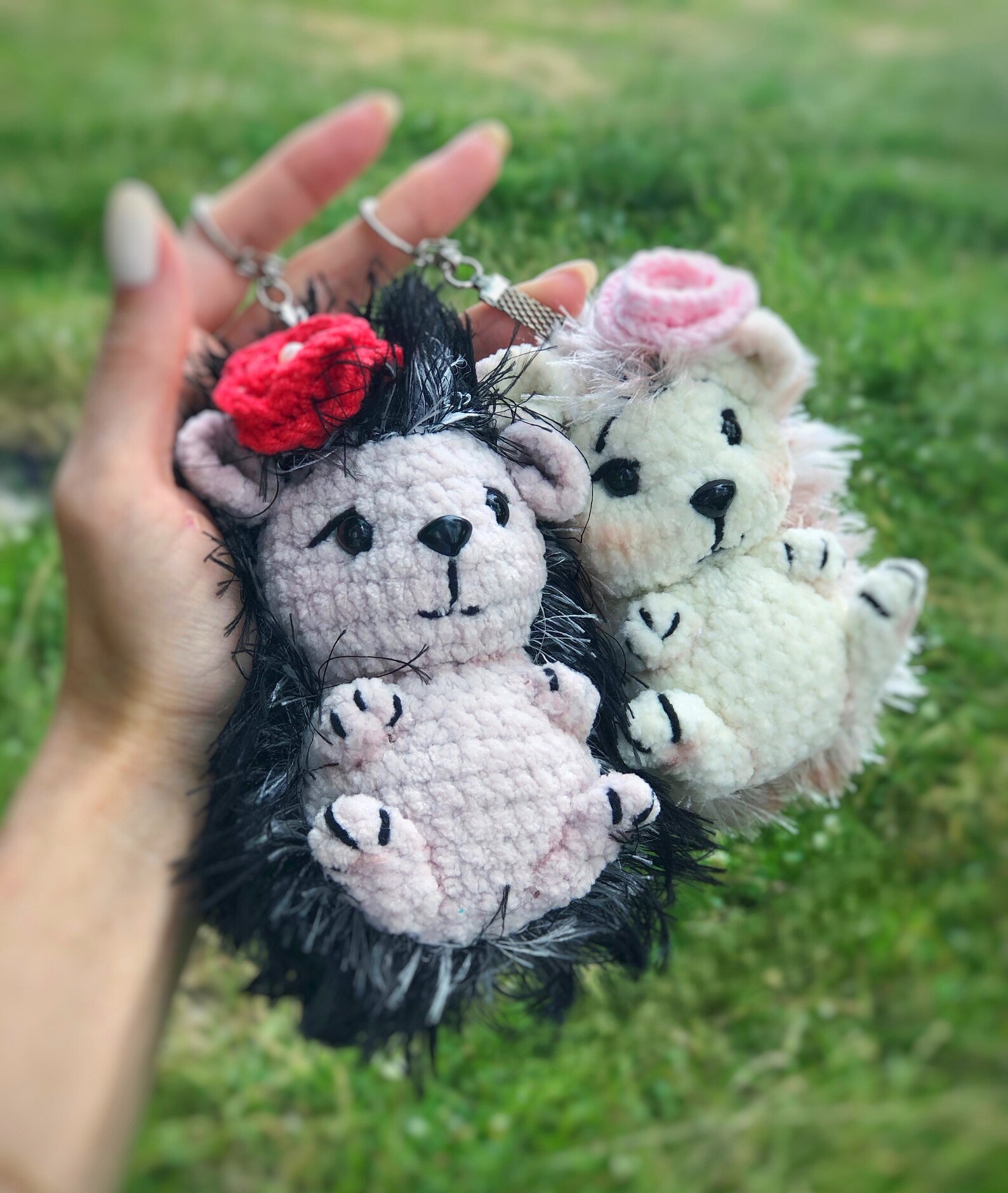 Hedgehog Crochet Pattern, Crochet Keychain, Easy Crochet Pattern ...