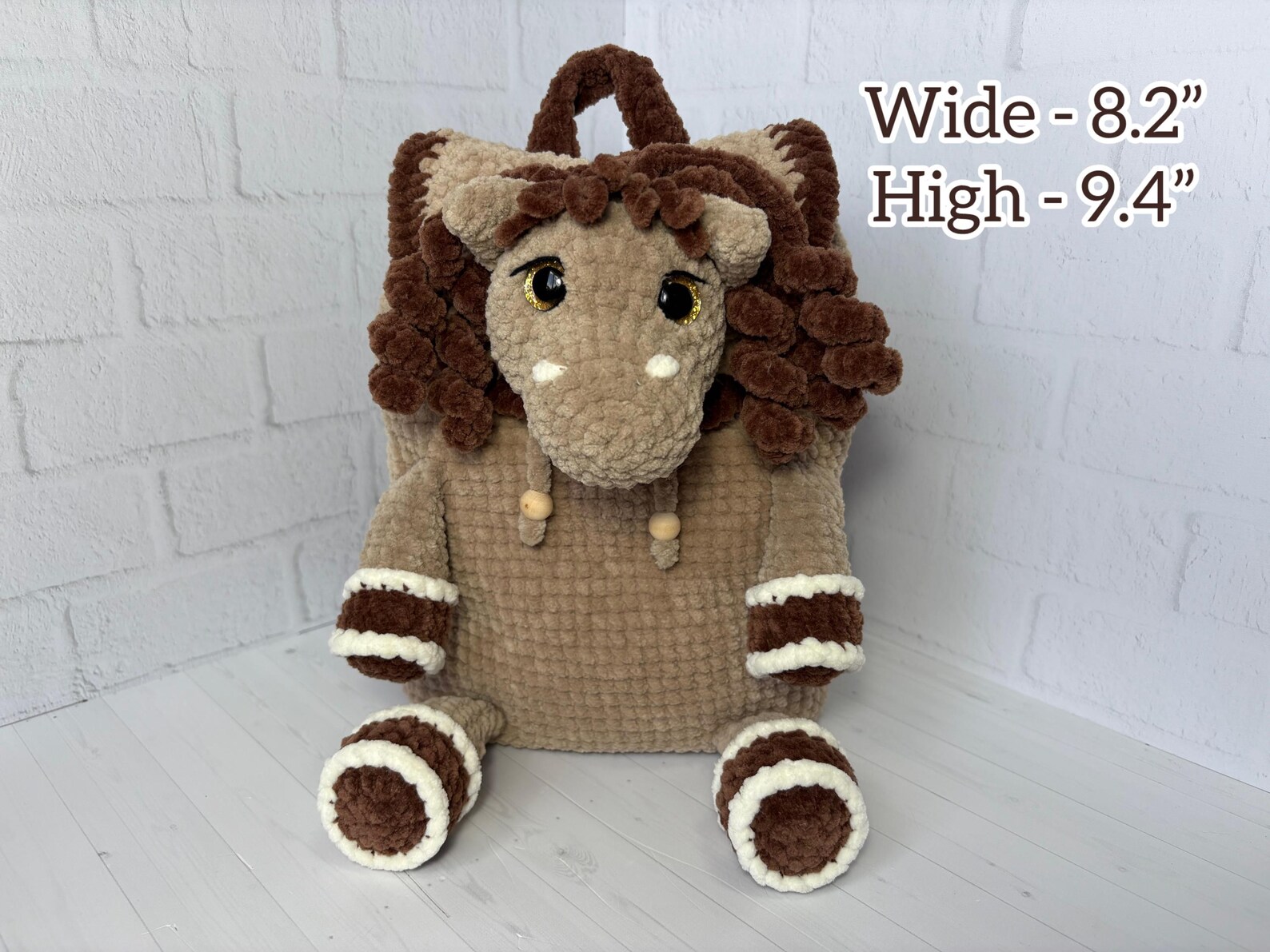 Kids Backpack Pattern, Crochet Backpack Horse, Crochet Backpack Unicorn ...