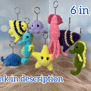 Fish Crochet Pattern, Crochet Keychain Pattern - Etsy