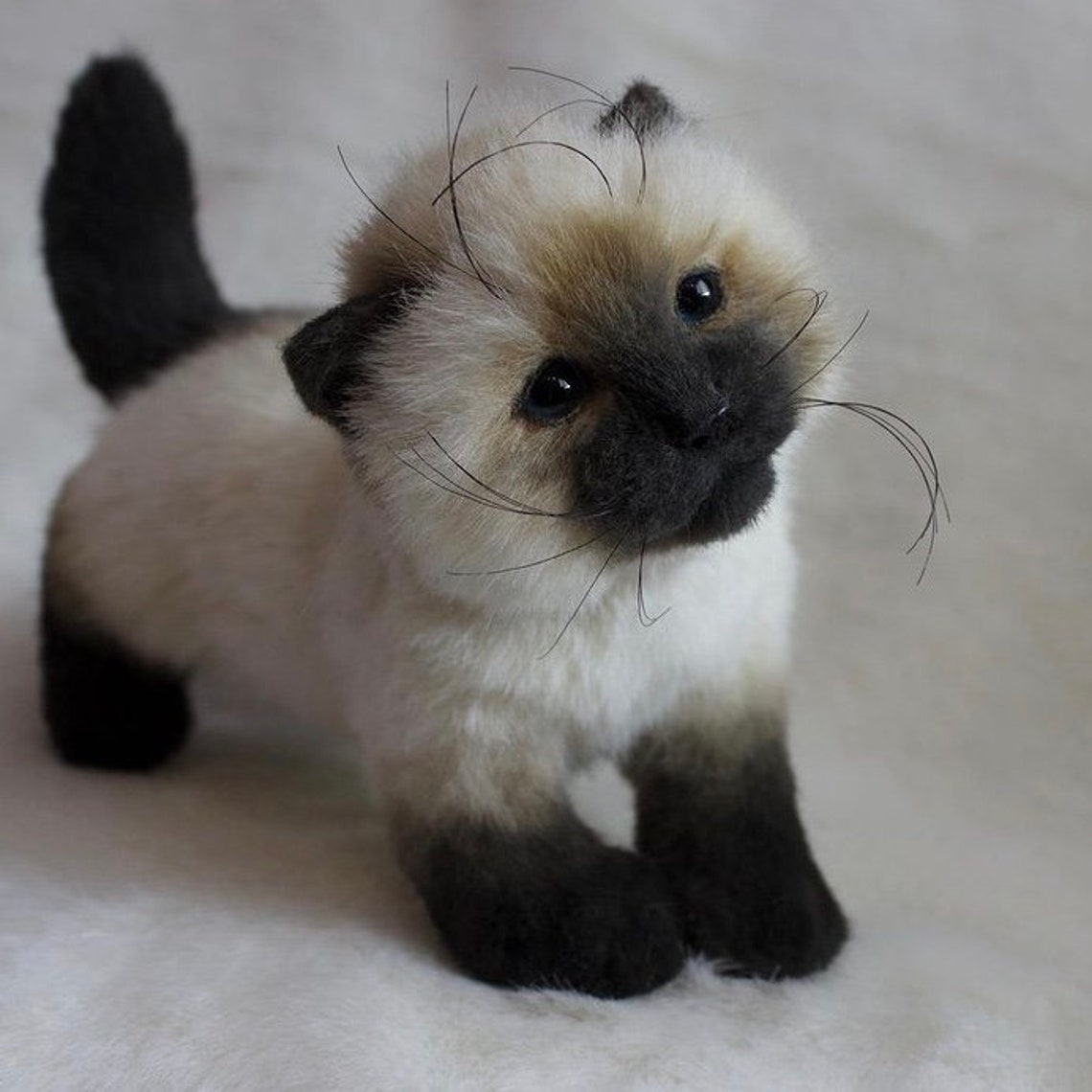 Kitten Soft Toy Pattern. Realistic Toy - Etsy
