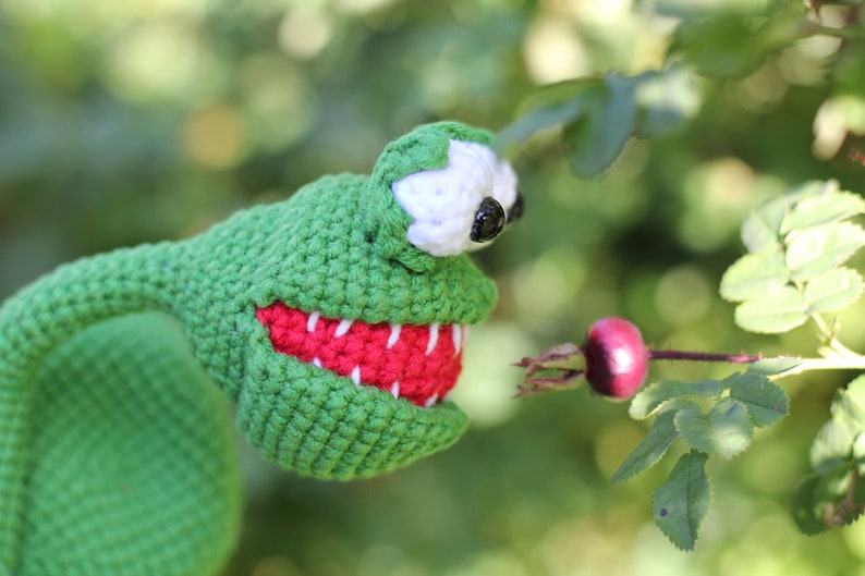 Plants Vs Zombies Crochet Pattern, Amigurumi Plant Flytrap in a Pumpkin ...