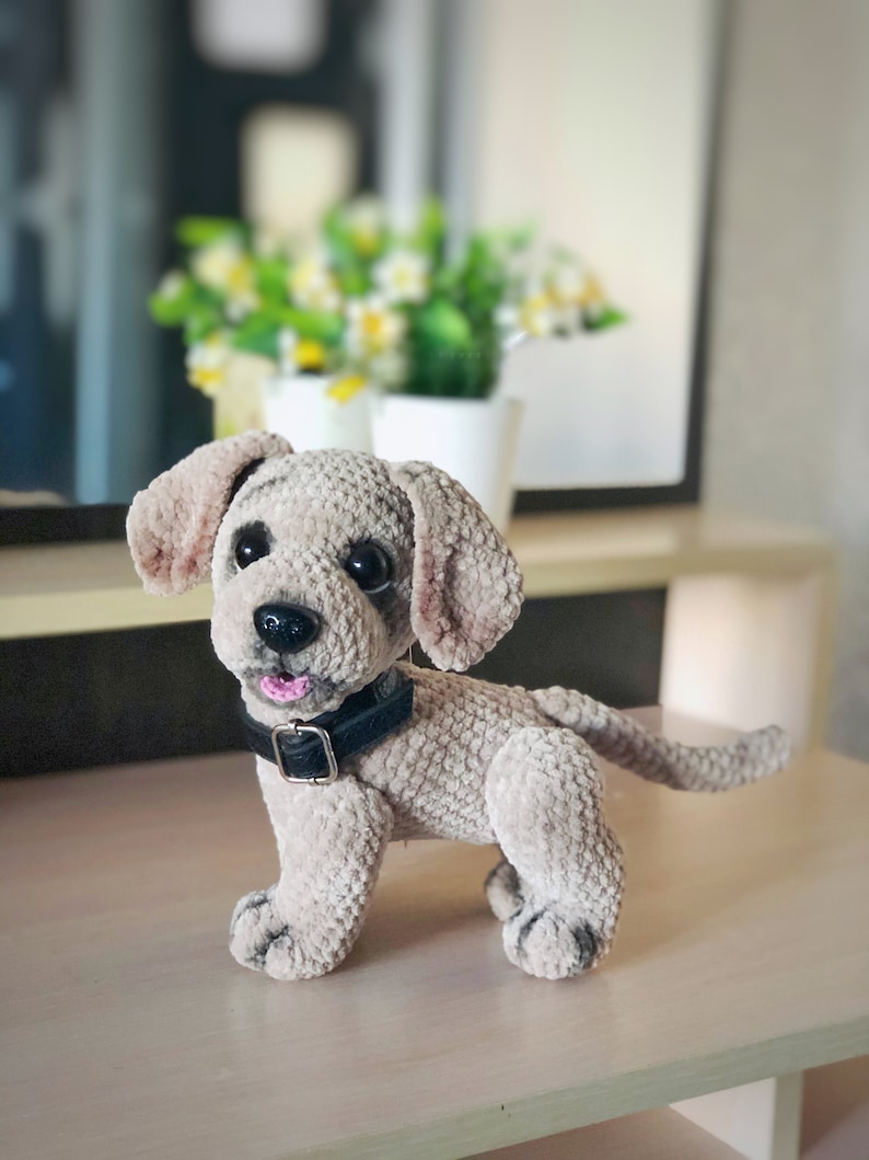Crochet Labrador Dog Pattern Golden Retriever Dog Amigurumi - Etsy