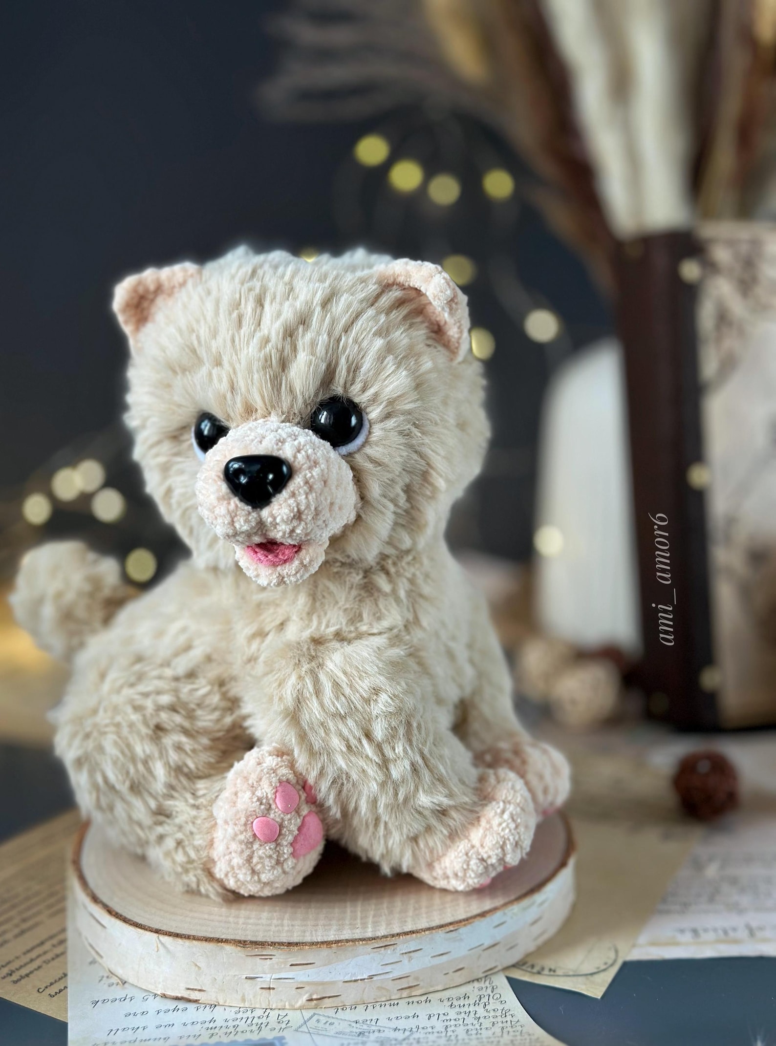 Pomeranian Spitz Crochet Pattern, Crochet Dog Pattern, Amigurumi ...