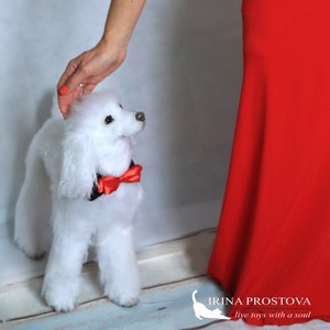 Pattern Dog. Realistic Sewing Toy, Realistic Poodle, Stuffed Animals ...