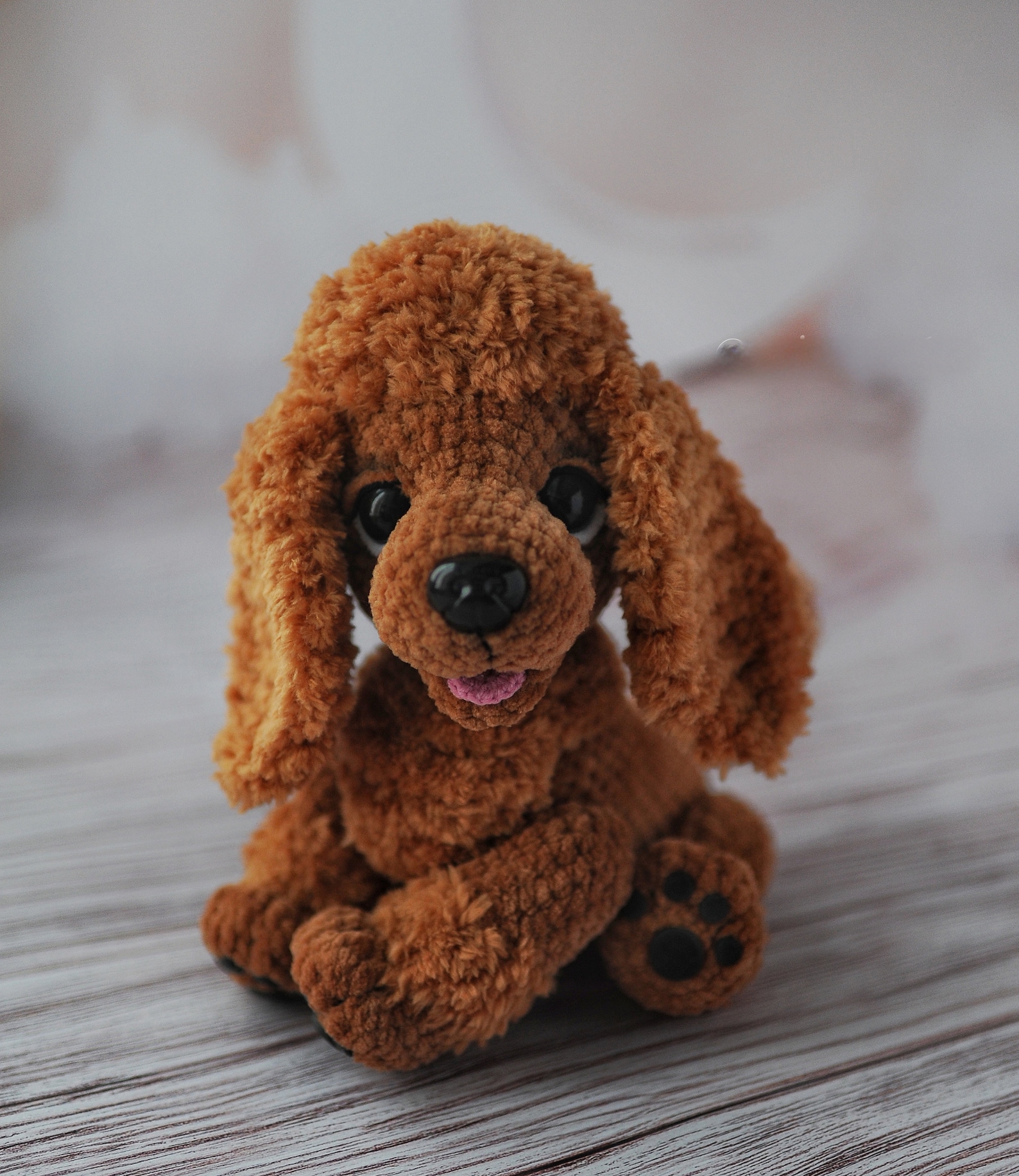 Crochet Poodle Dog Pattern Dog Stuffed Animal Crochet - Etsy