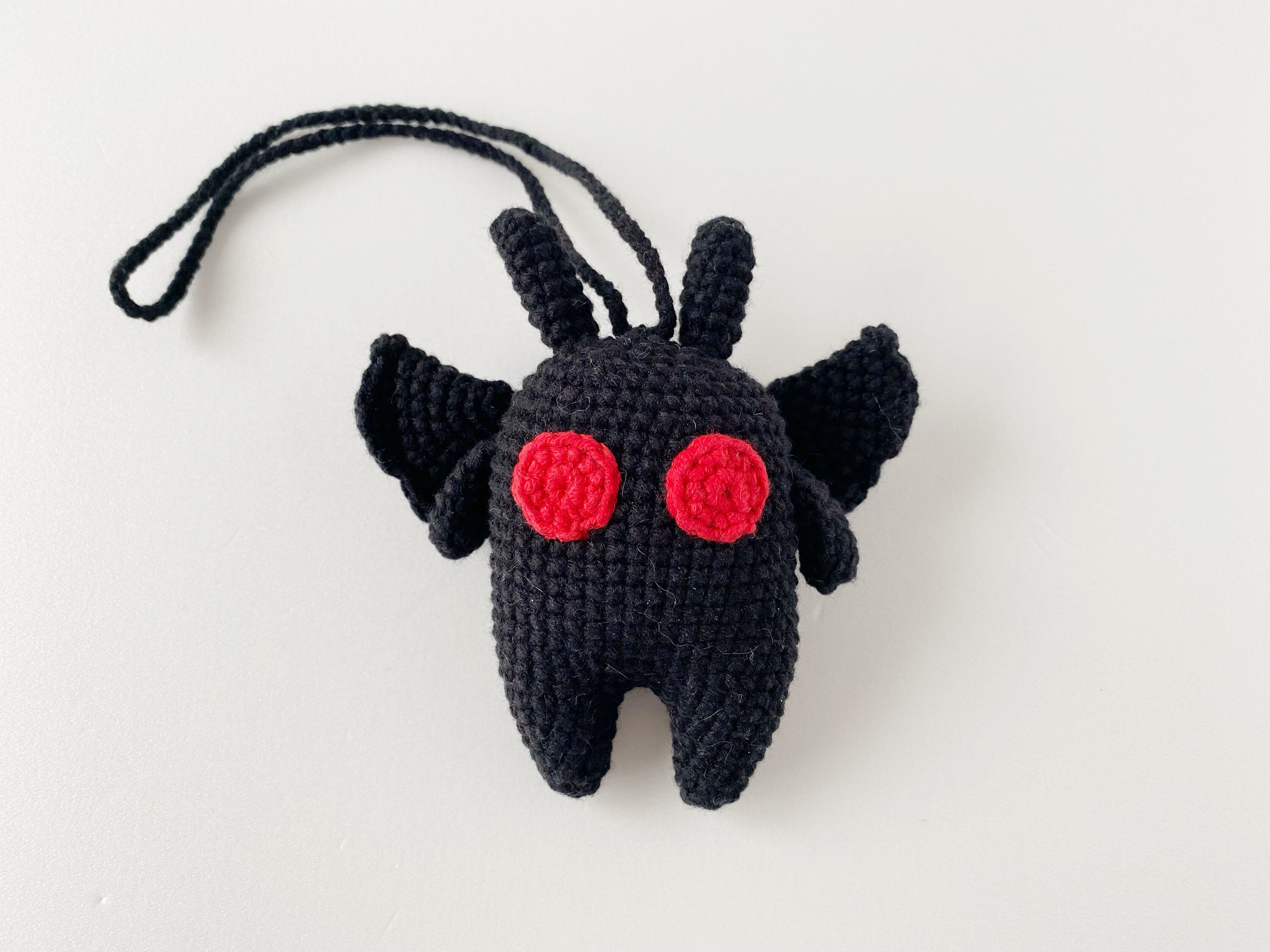 Moth Crochet Pattern Crochet Keychain Pattern Cute Car | Etsy