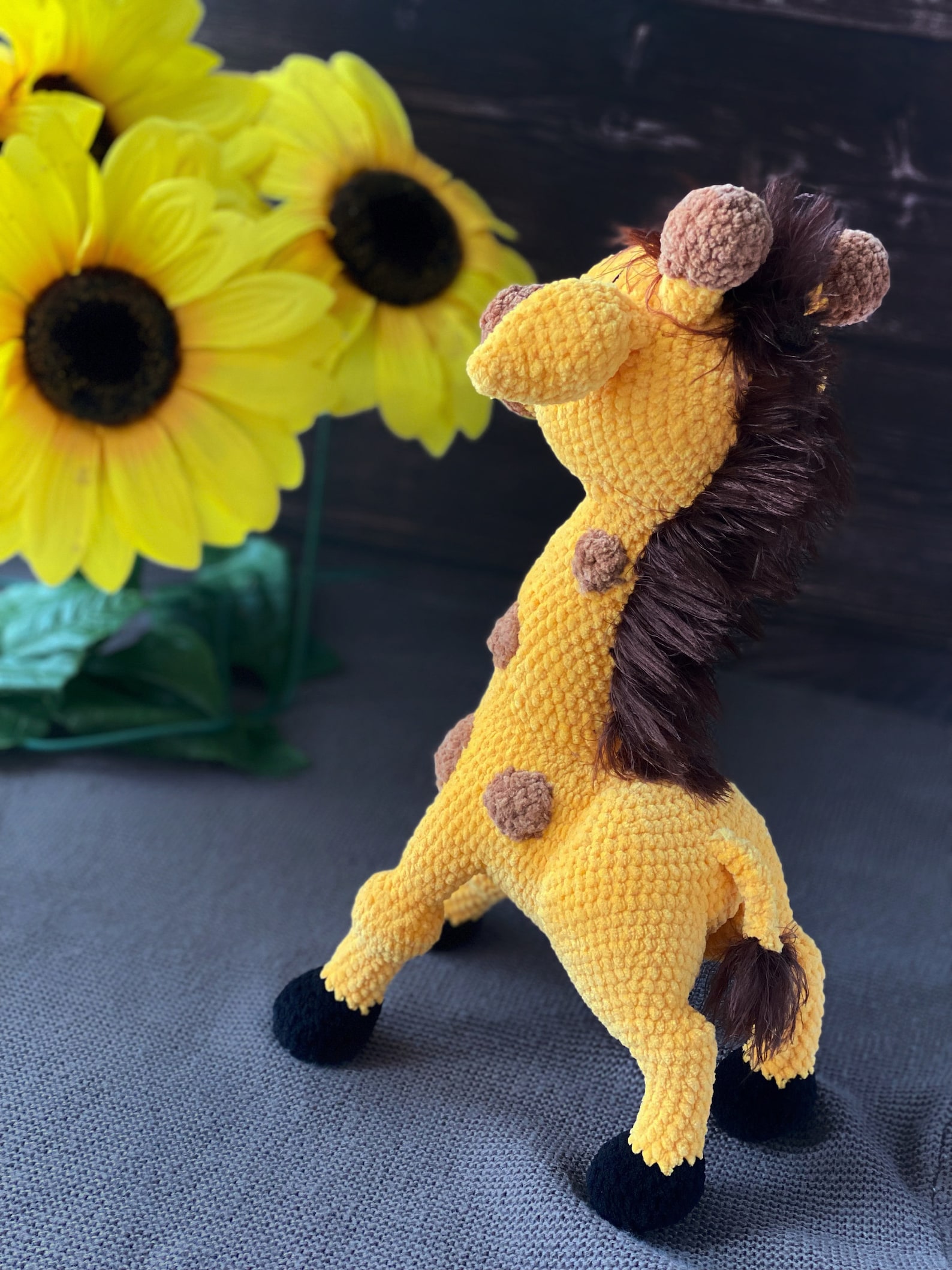 Crochet Giraffe Pattern Giraffe Plushie Amigurumi Giraffe - Etsy