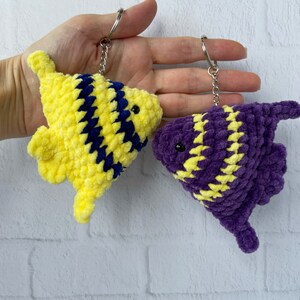 Fish Crochet Pattern, Crochet Keychain Pattern - Etsy