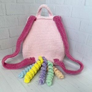 Unicorn Backpack Pattern, Crochet Kids Backpack - Etsy