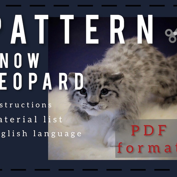 Leopard Sewing Patterns - Etsy