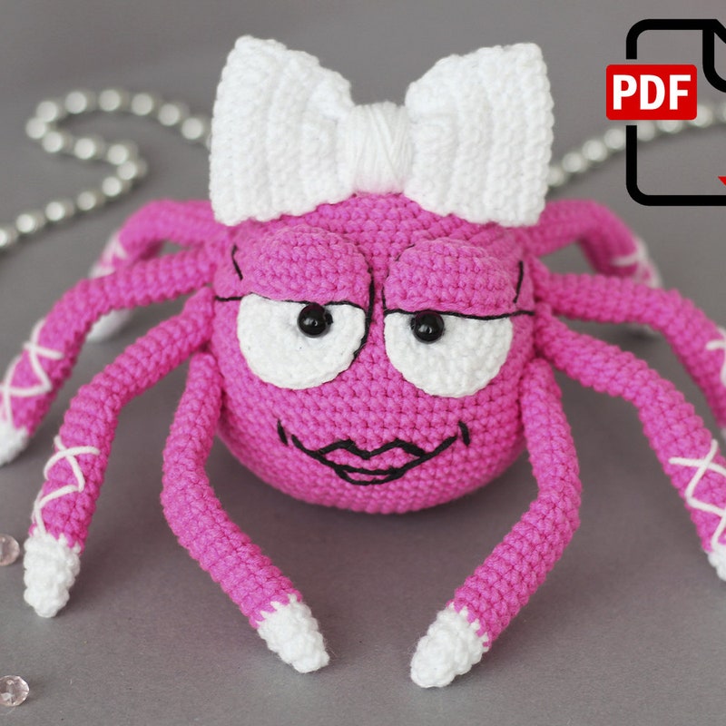 Crochet Spider - Etsy