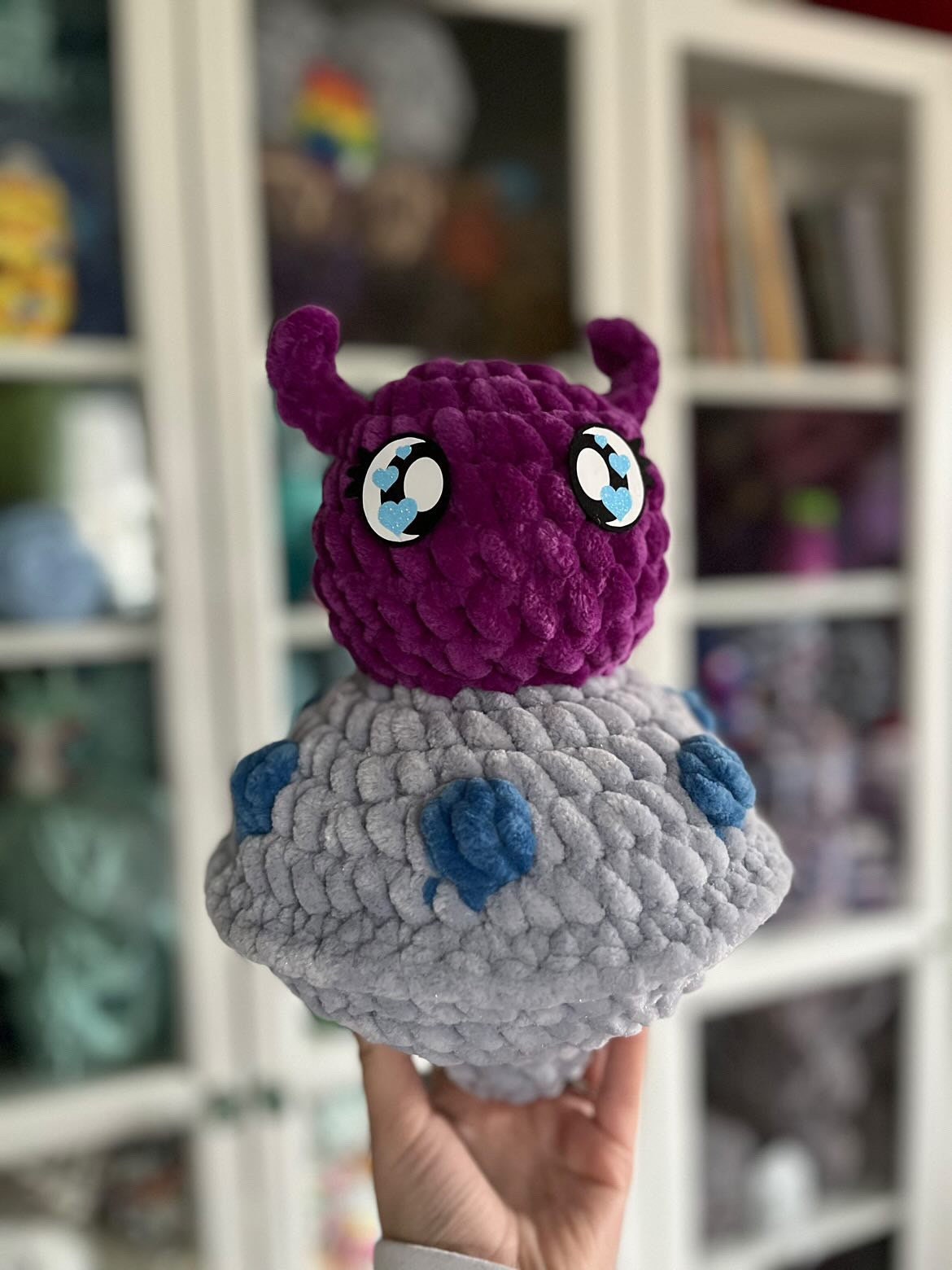 Weebee the Space Invader No Sew Crochet Pattern - Etsy Australia