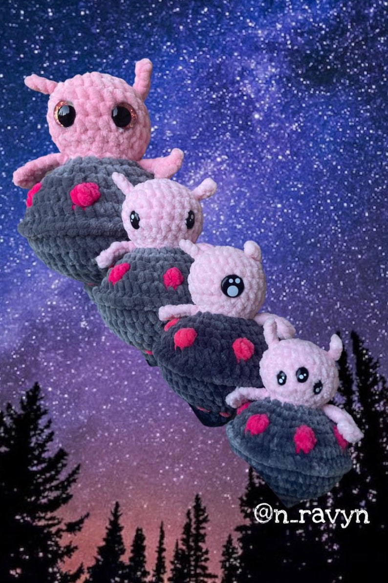 Weebee the Space Invader No Sew Crochet Pattern - Etsy Australia