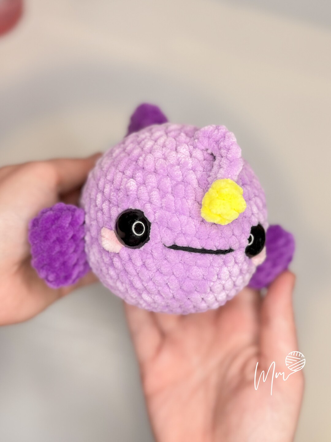 Auggie the Angler Fish - Etsy