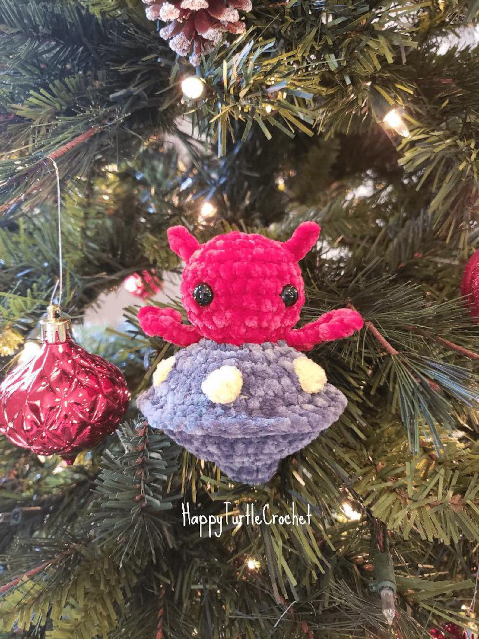 Weebee the Space Invader No Sew Crochet Pattern - Etsy Australia