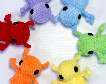 NO SEW Alien Crochet Pattern - Etsy