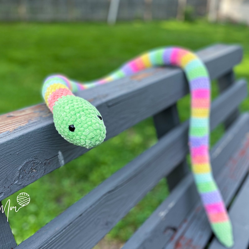 Crochet Snake - Etsy
