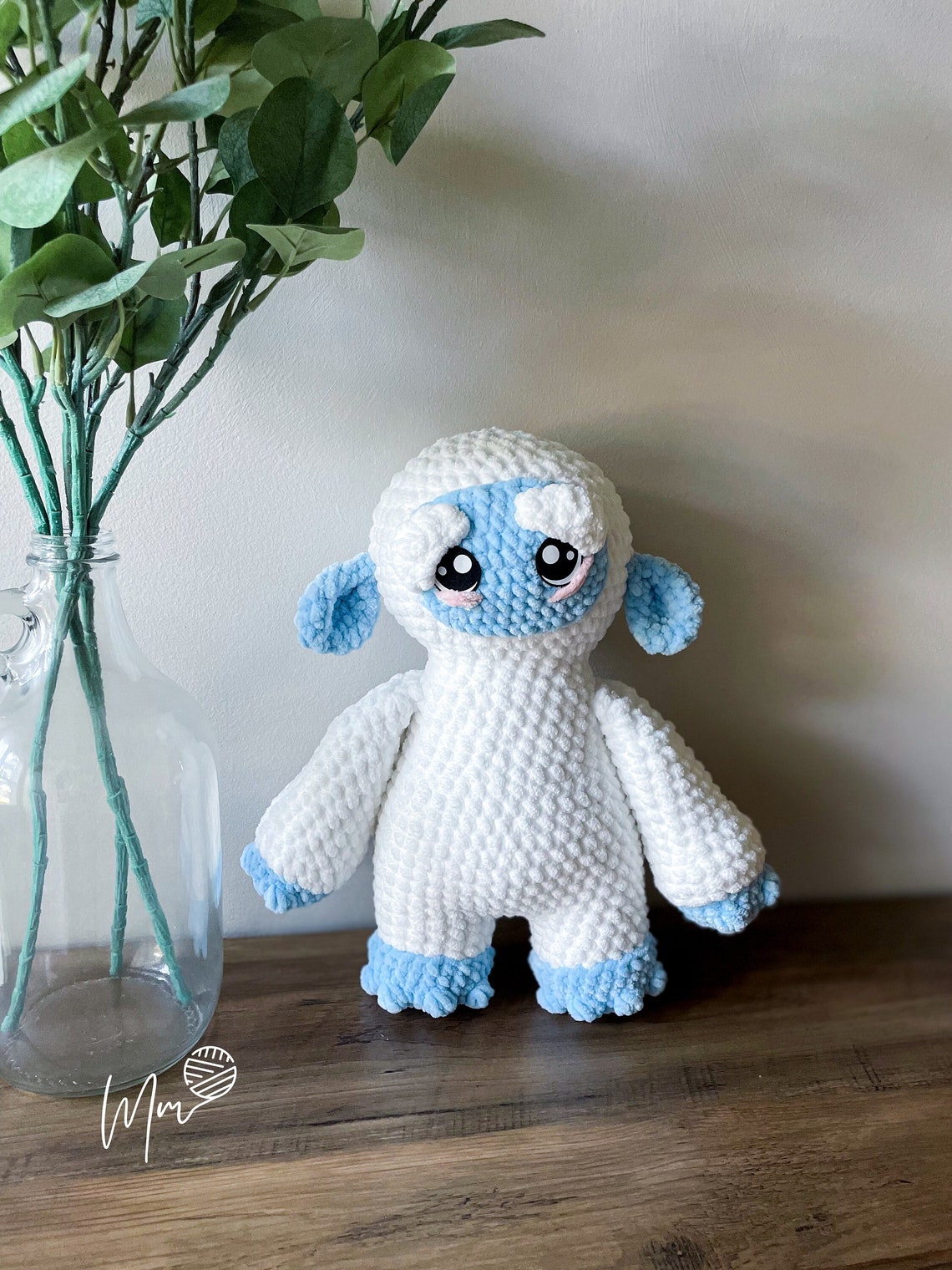 David the Baby Yeti (PDF Crochet Pattern) - Etsy