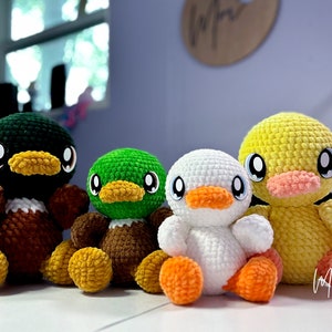 Lolo the Duck Crochet Pattern - Etsy