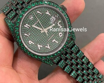 Emerald Green Watch - Etsy