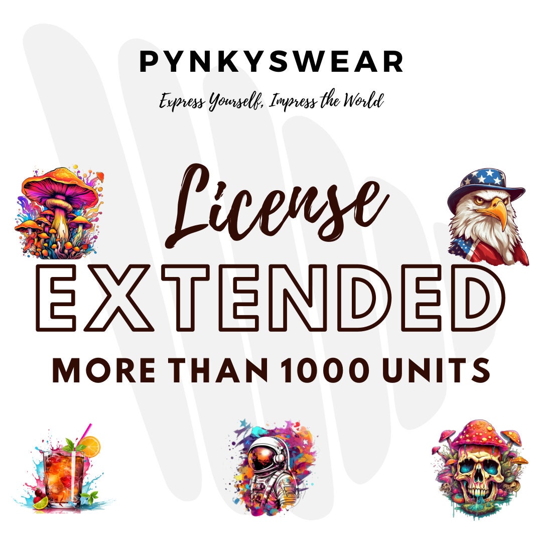 Extended Use License - All Items - Clipart License, No Credit License ...