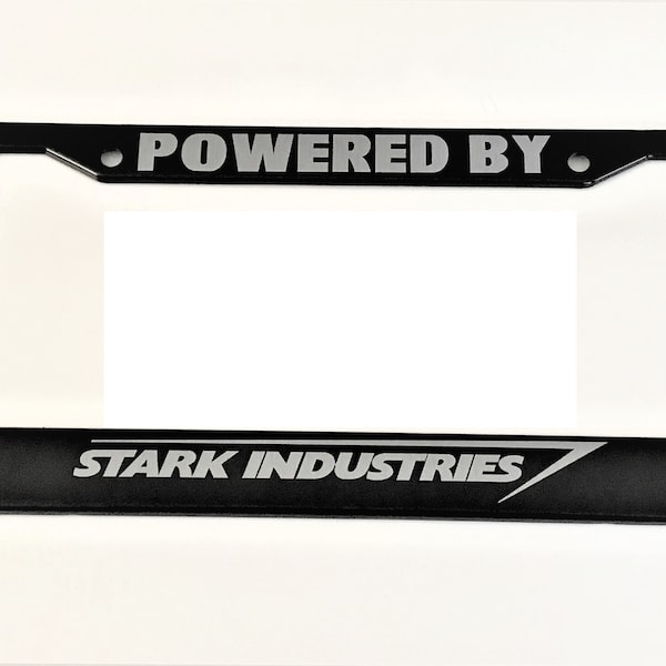 Iron Man License Plate Frame - Etsy