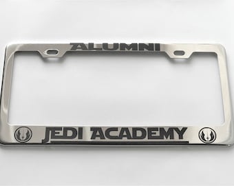 Star Wars Galactic Empire Laser Engraved Etched Stainless Steel License ...