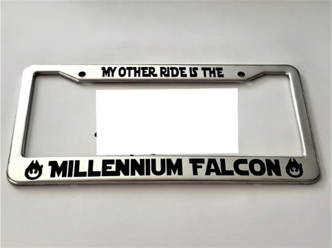 Star Wars My Other Ride is Millennium Falcon Chrome Stainless - Etsy